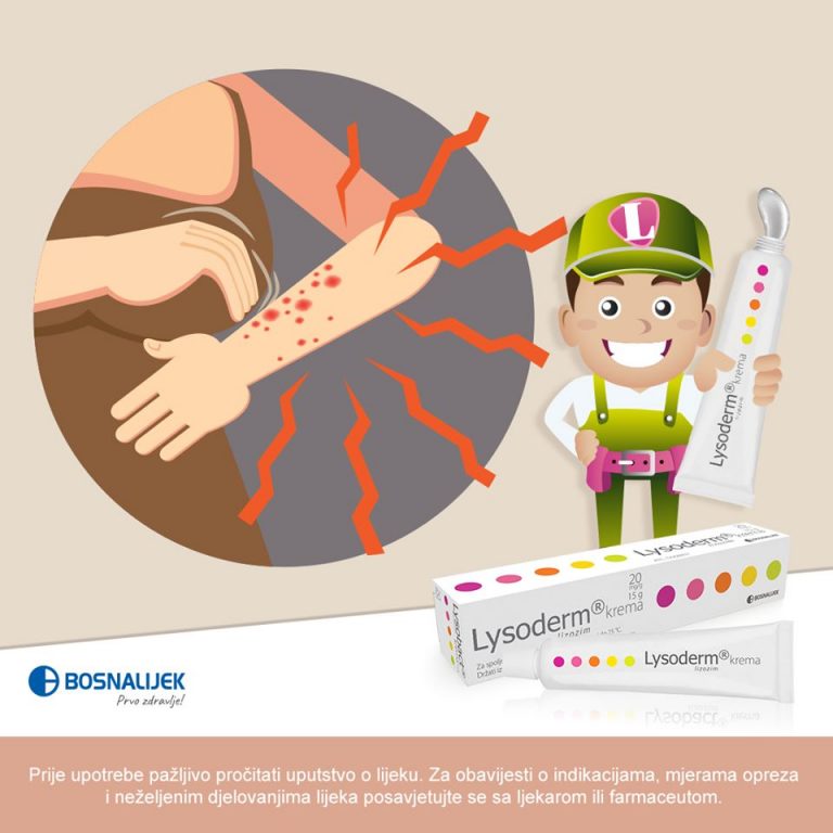 Bosnalijek – Lysoderm® krema – Domaće u BiH