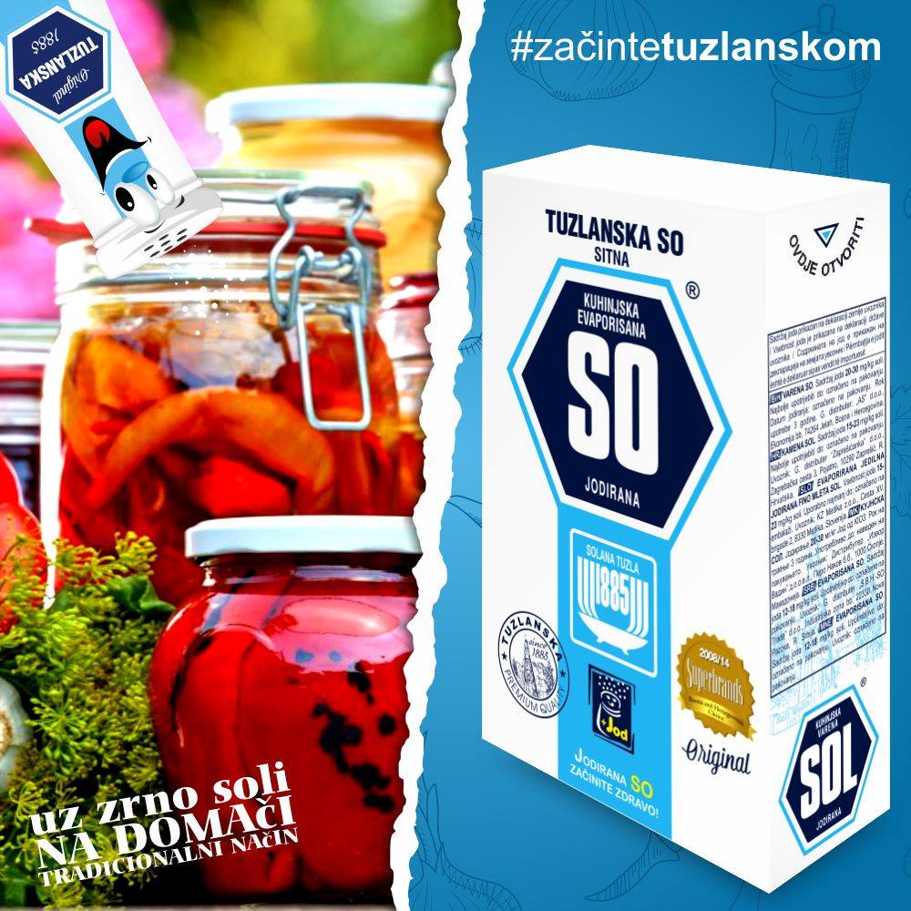 Tuzlanska so: Kisela salata – Domaće u BiH