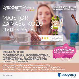 Bosnalijek – Lysoderm® krema – Domaće u BiH